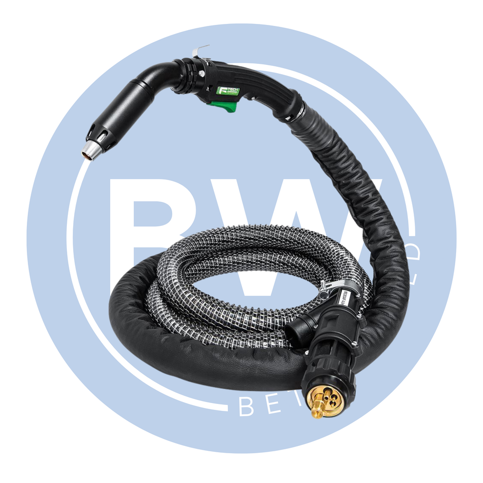F-Tech 400A Air-Cooled Fume Extraction TIG/MIG Torch | 3m, 4m & 5m ...